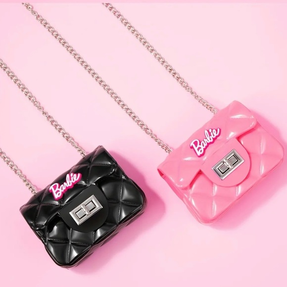 Miniso | Bags | Brand New Pink Barbie Series Jelly Bag Mini Crossbody ...